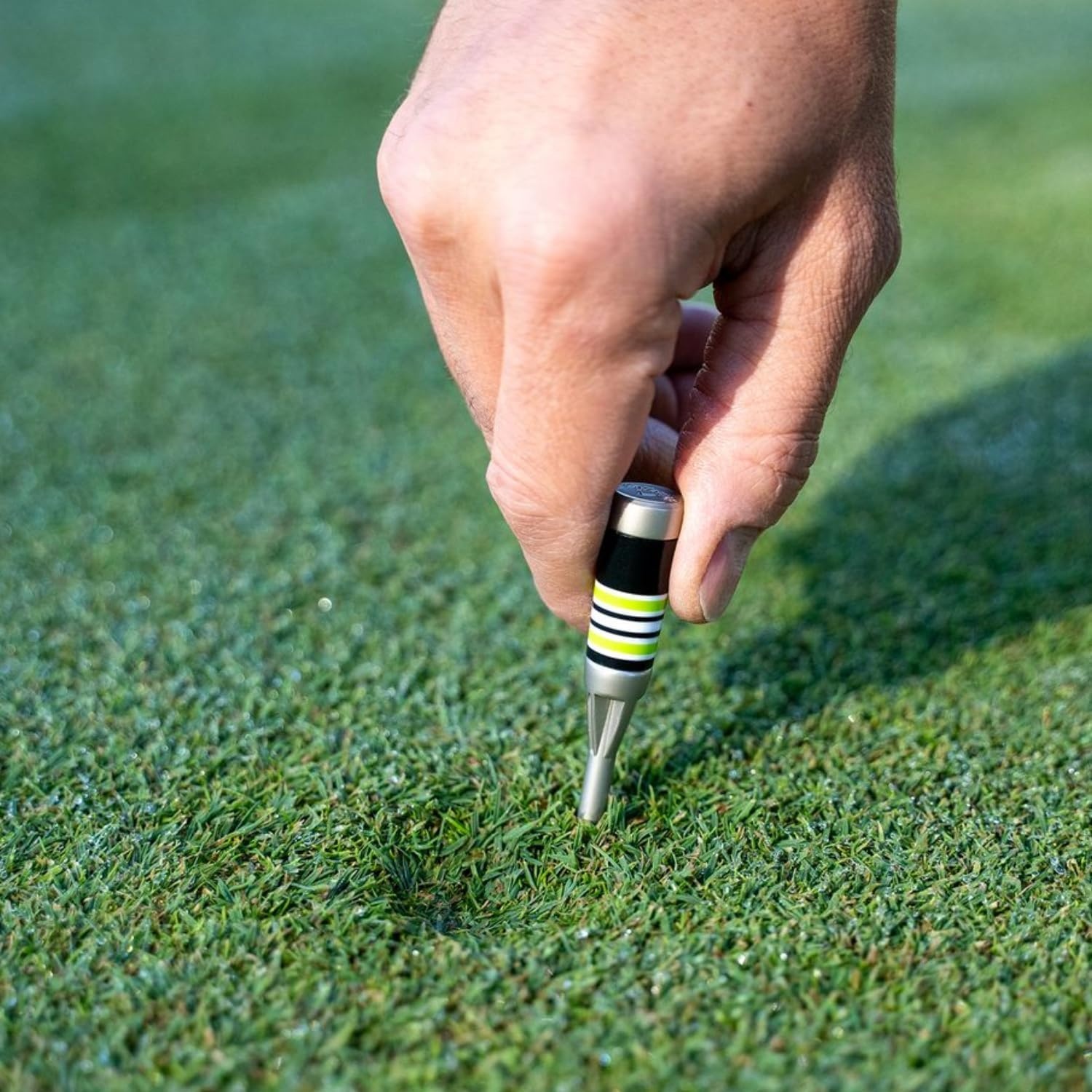 Callaway Ferrule Golf Divot Tool(Lime) - Callaway